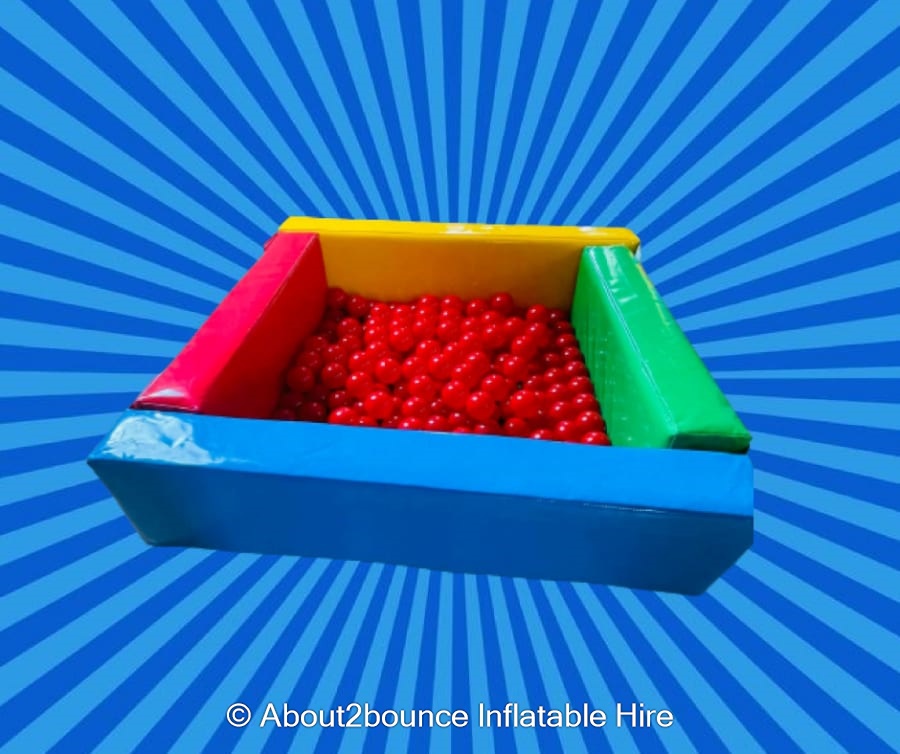 Rainbow ball pool - Bouncy Castle Hire, Bouncy Castles, Inflatable Hire ...
